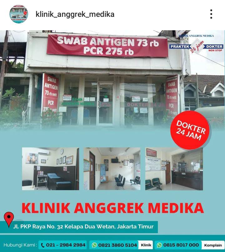 Klinik Anggrek Logo Review Klinik Anggrek Citra Garden 6 | Biaya